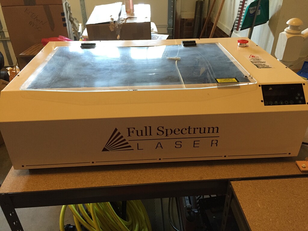 Simpsonville, SC - Selling Full Spectrum 20x12 laser cutter and ...
