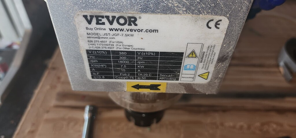 Huanyang gt series gt-011g-2 connecting to 7.5 hp spindle - Updates ...