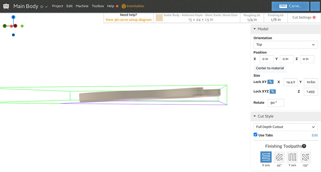 Help: 3rd Party STL file imports into Easel app slanted - Easel - Easel ...