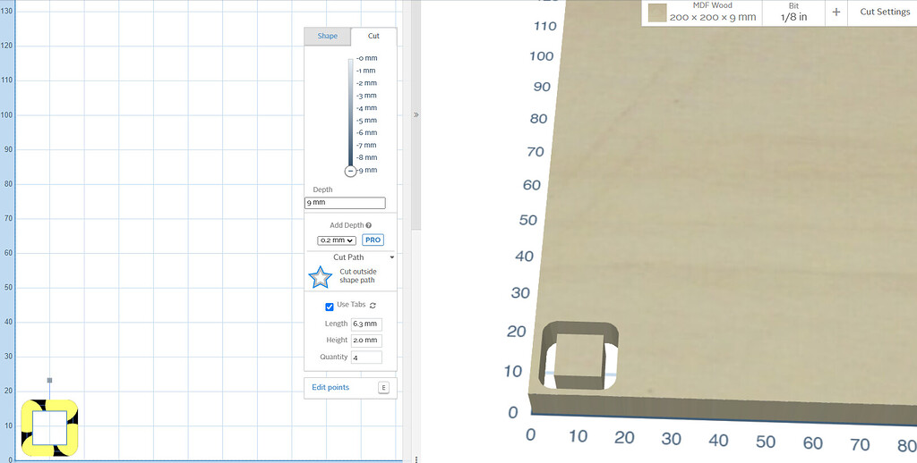 Problem with cutting depth - Easel - Easel Community Forum