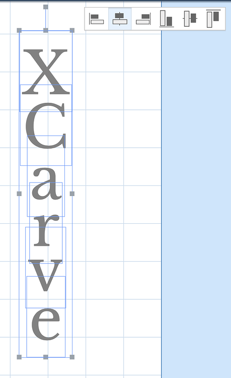 How do I align vertical text? - Easel Pro - Inventables Community Forum How do I align vertical text? - Easel Pro - Inventables Community Forum