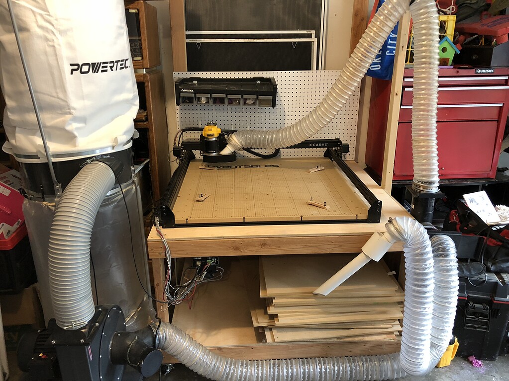 For Sale - X-Carve with Workbench and Dust Collection - $1500 (Acworth ...