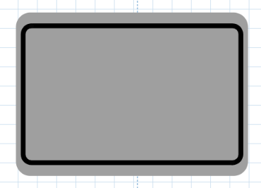 How do I recess a shape and fully cutout another share within the ...