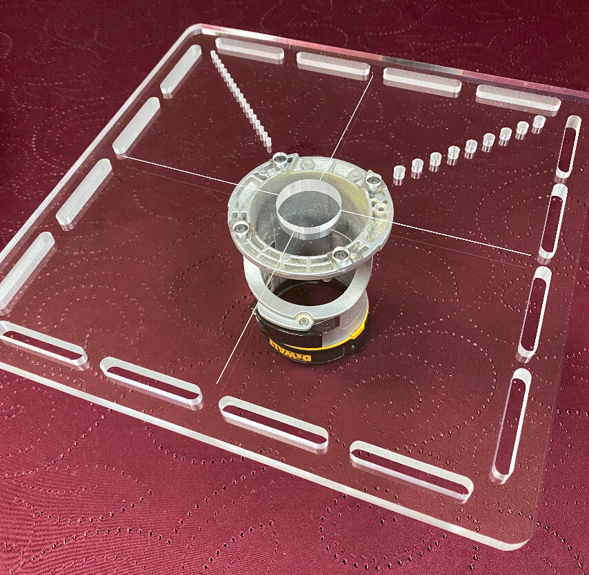 How To Make Acrylic Router Templates