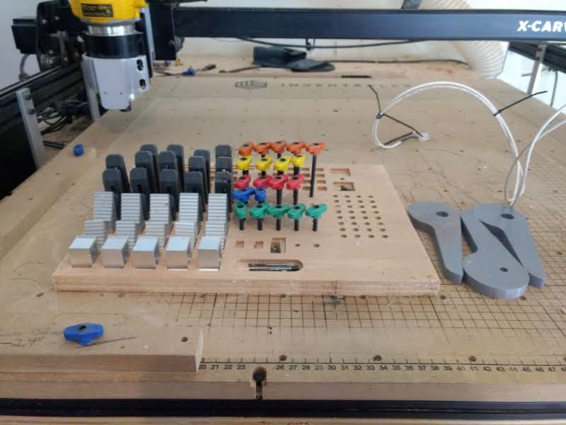 For Sale - 1000x1000 X-Carve w/ Jtech Laser & Risers/Stiffeners & C4N Z ...